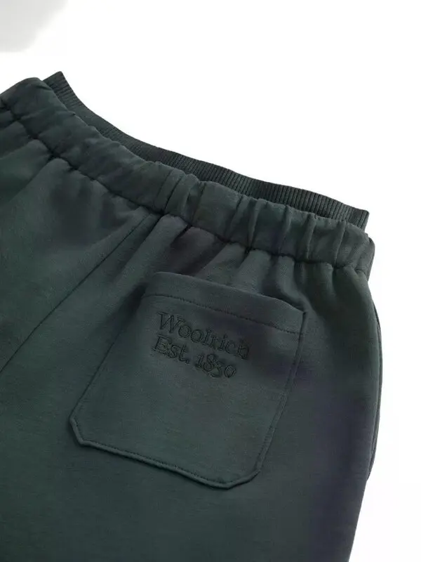 Woolrich Logo Embroidered Drawstring Track Pants
