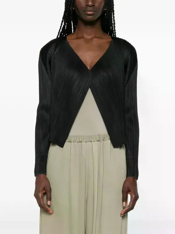 Issey Miyake V-neck Cardigan
