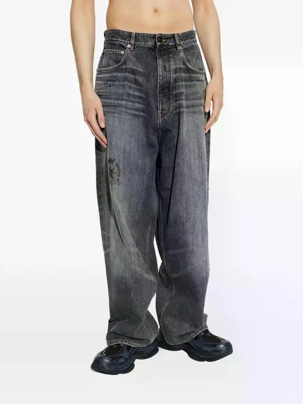 Balenciaga Tattoo Baggy Jeans
