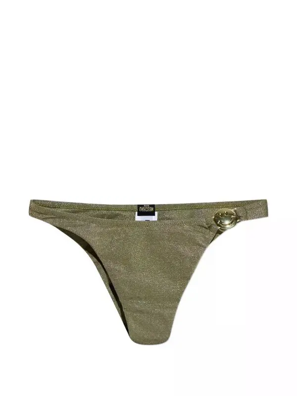 Moschino X Smiley Bikini Bottoms - Green