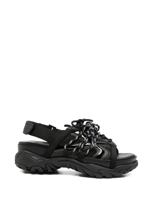 JUUN.J Lace-up Touch-strap Sandals