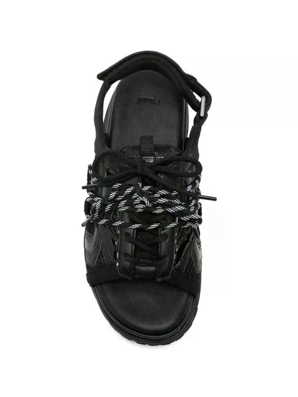 JUUN.J Lace-up Touch-strap Sandals