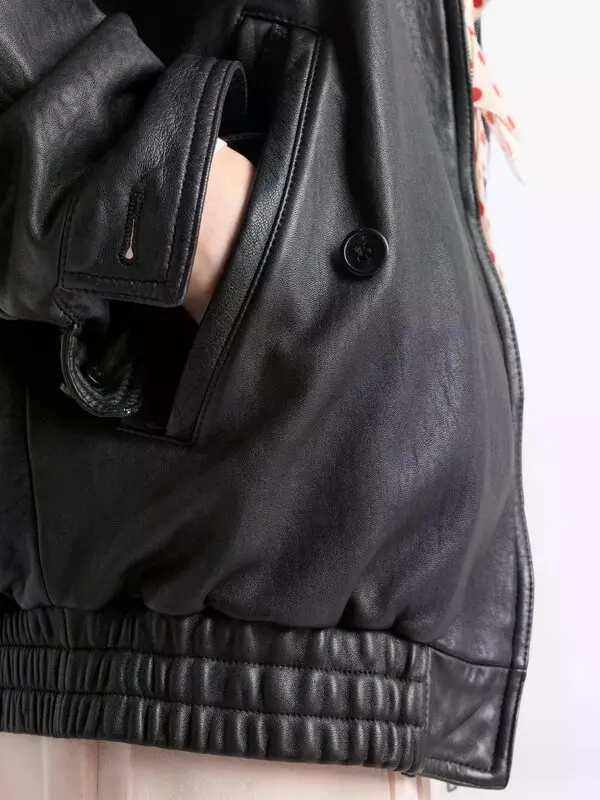 Prada Nappa Leather Blouson Jacket