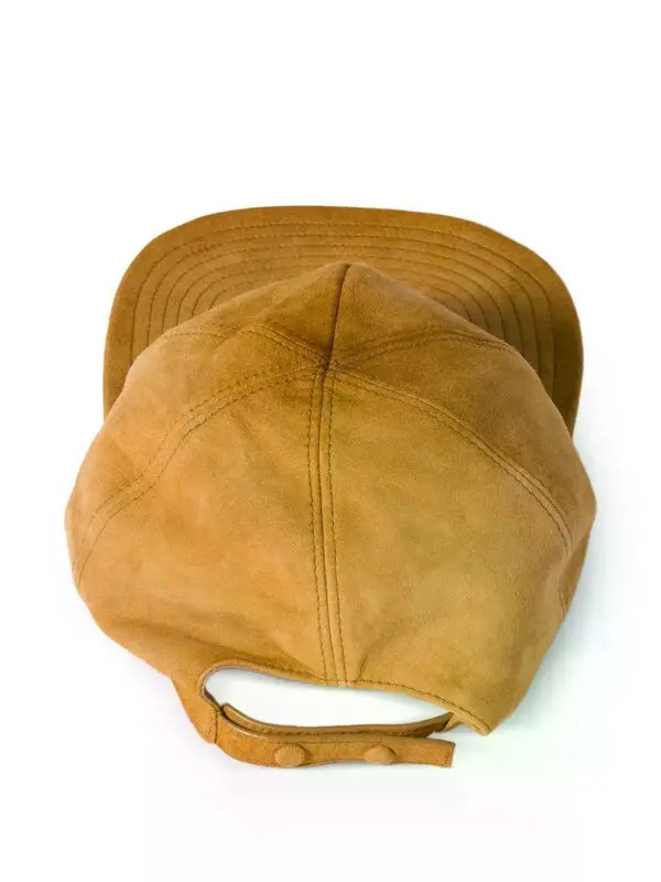 Miu Miu Suede Baseball Cap - Neutrals