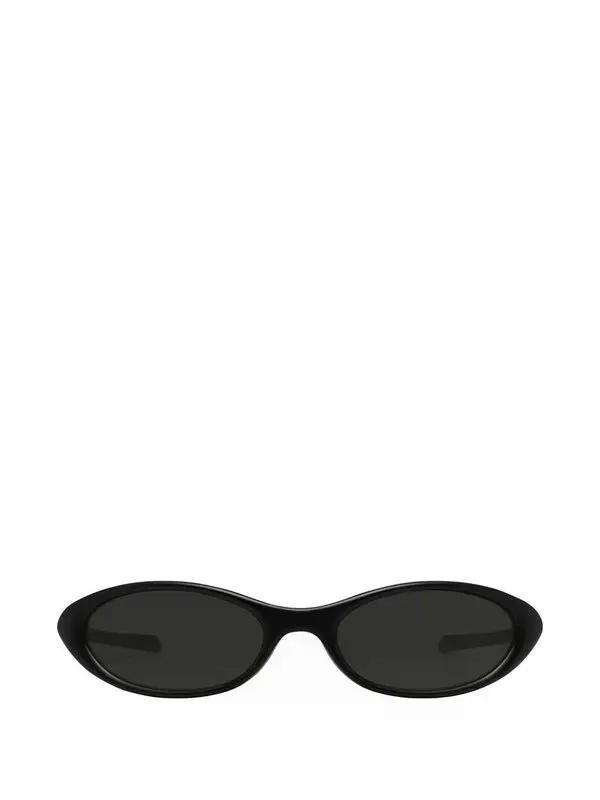 GENTLE MONSTER Oval Frame Sunglasses - Black