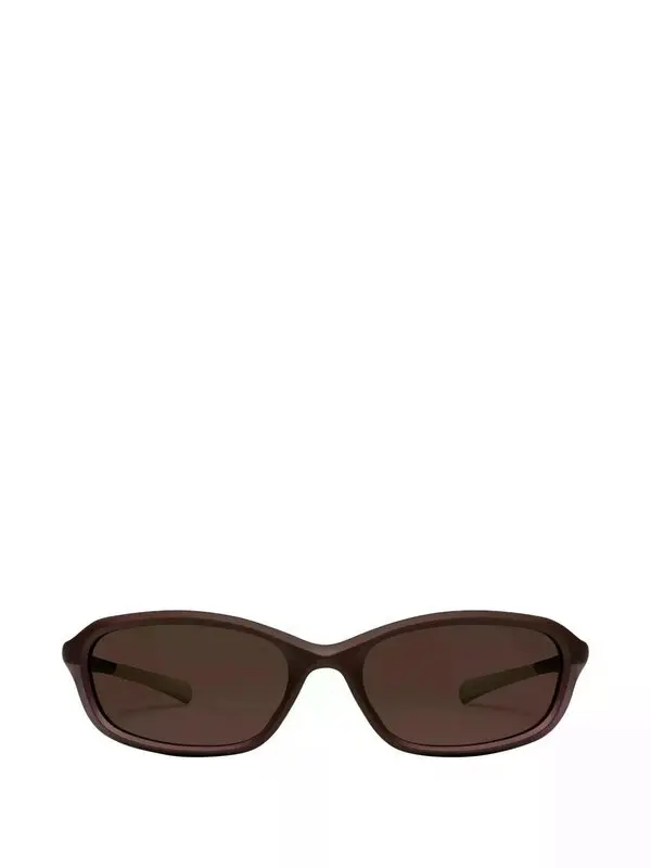 GENTLE MONSTER Volt Mbr5 Oval Frame Sunglasses - Brown