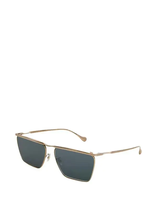 JIL SANDER Rectangle Frame Sunglasses - Gold