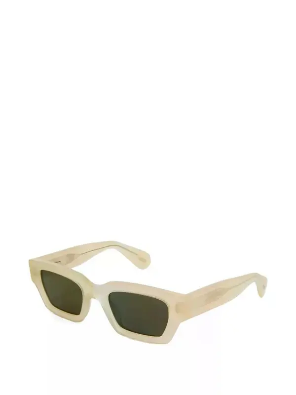 JIL SANDER Rectangle Frame Sunglasses - Neutrals