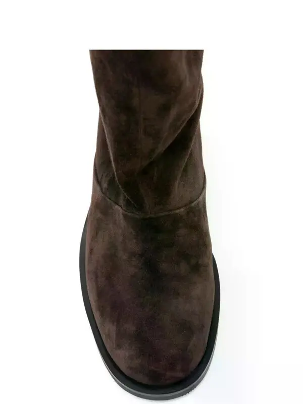 ADRIANNA FERETTI Suede Knee-high Boots