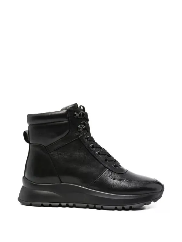 ADRIANNA FERETTI Lace-up Leather Boots