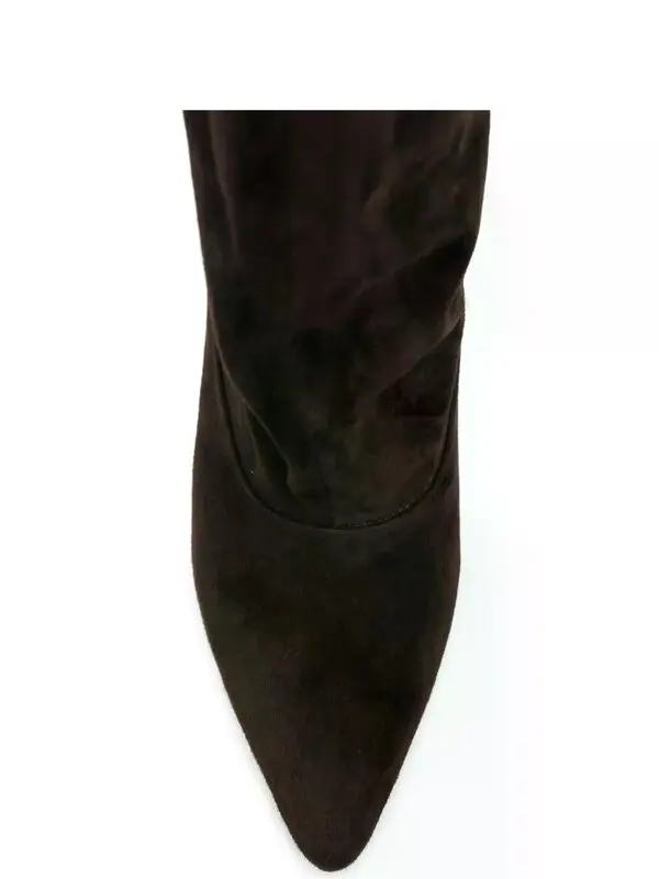 ADRIANNA FERETTI Pointed-toe Suede Boots