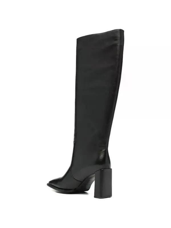 ADRIANNA FERETTI Knee-high Square-toe Block-heel Boots