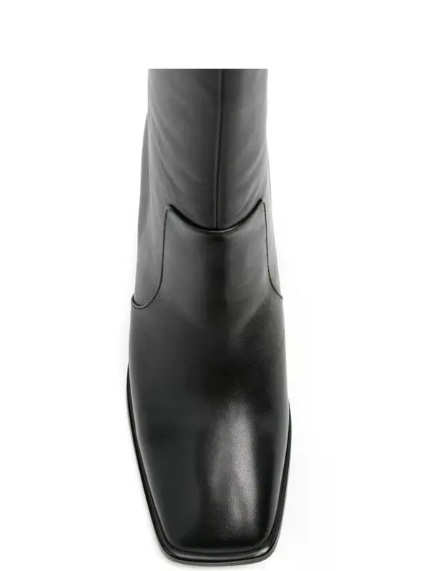 ADRIANNA FERETTI Knee-high Square-toe Block-heel Boots