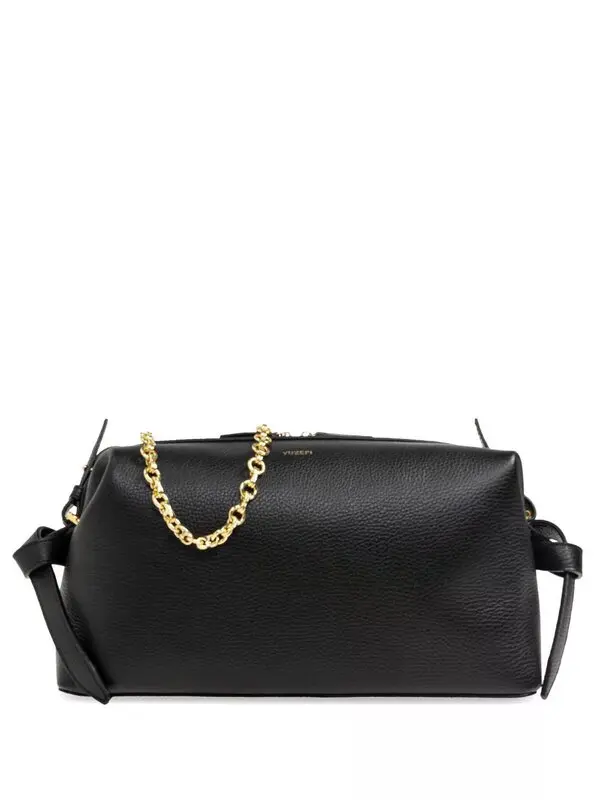 Yuzefi Brioche Grained Leather Shoulder Bag