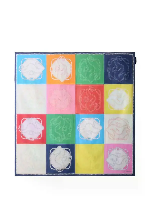 Jacquemus Hippocampe Sarong - Blue