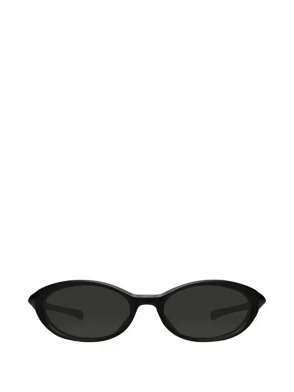 GENTLE MONSTER Rim Oval Sunglasses - Black