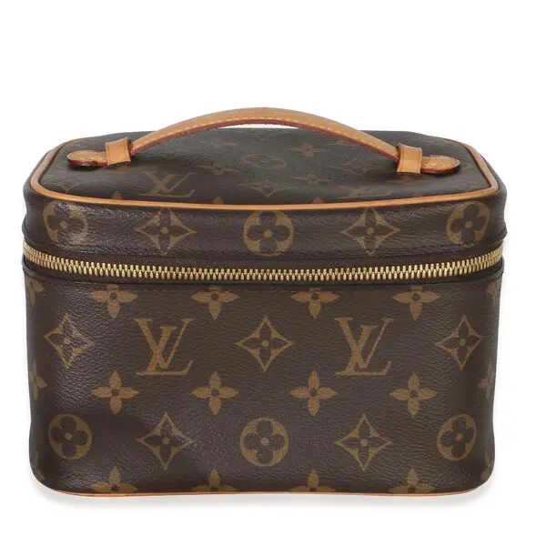 LOUIS VUITTON Monogram Canvas Nice Vanity Case - Brown