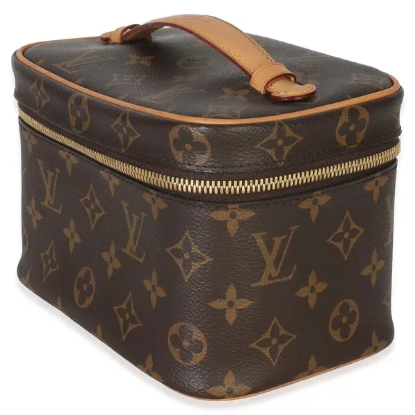 LOUIS VUITTON Monogram Canvas Nice Vanity Case - Brown