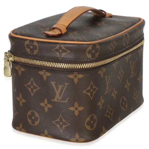 LOUIS VUITTON Monogram Canvas Nice Vanity Case - Brown
