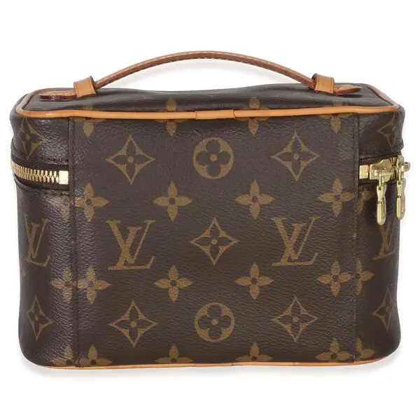 LOUIS VUITTON Monogram Canvas Nice Vanity Case - Brown