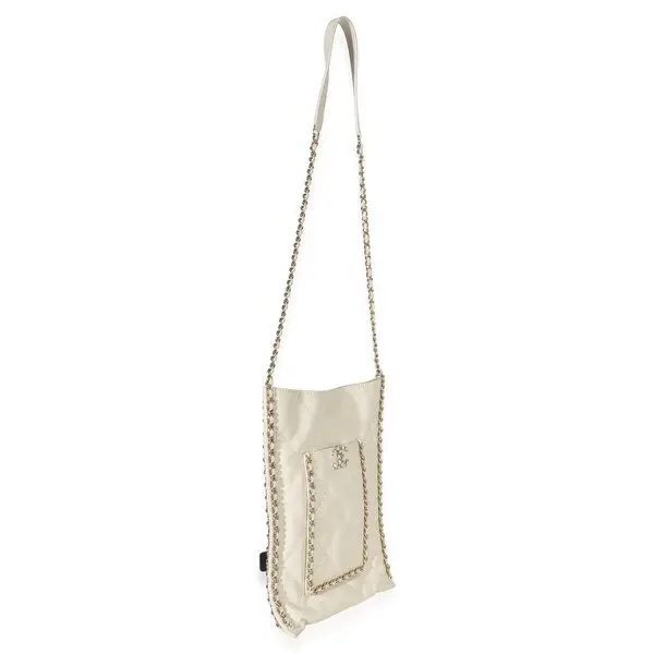 Chanel Quilted Calfskin Flat Tote