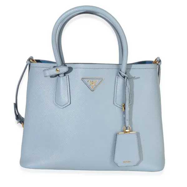 Prada Saffiano Cuir Double Tote