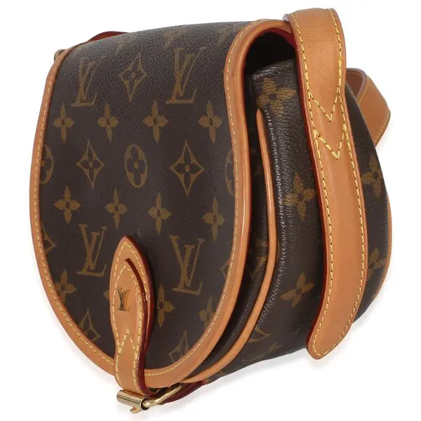 LOUIS VUITTON Monogram Canvas Tambourin Nm Shoulder Bag - Brown