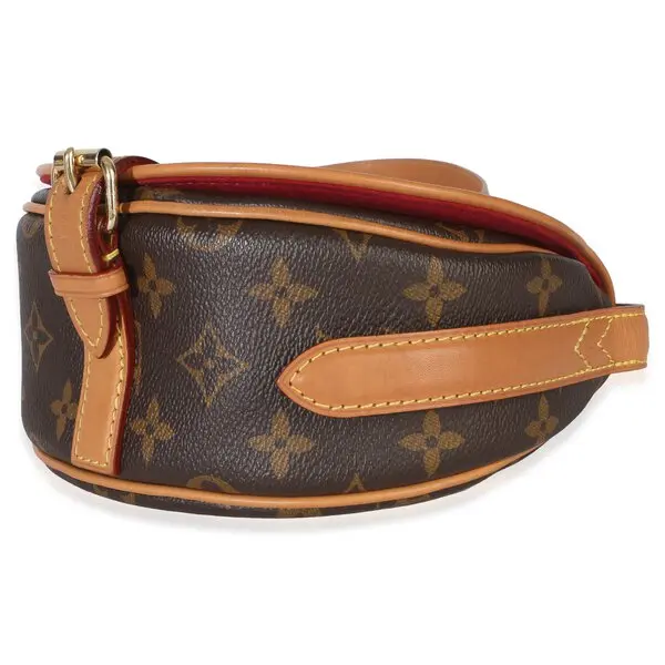 LOUIS VUITTON Monogram Canvas Tambourin Nm Shoulder Bag - Brown