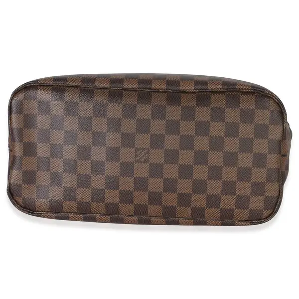 LOUIS VUITTON Damier Ebene Canvas Neverfull Mm Tote - Brown