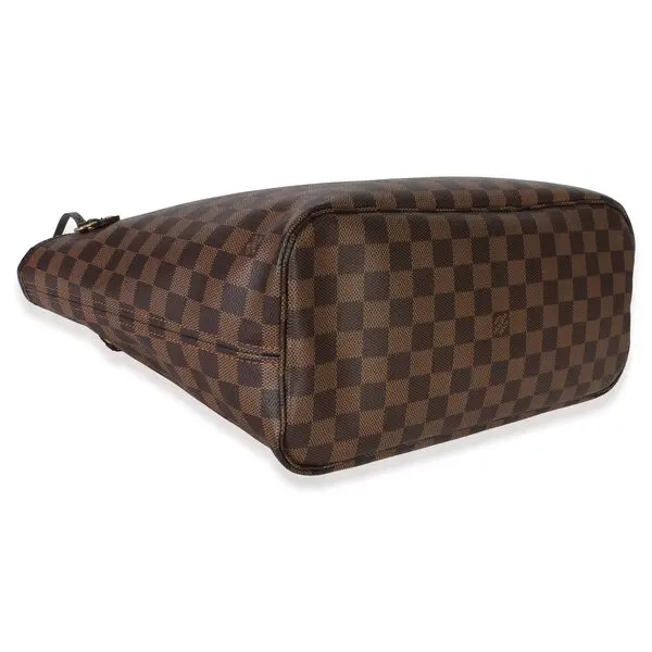 LOUIS VUITTON Damier Ebene Canvas Neverfull Mm Tote - Brown