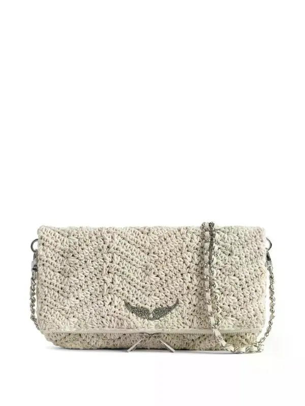 Zadig&Voltaire Rock Macrame Crossbody Bag - Neutrals