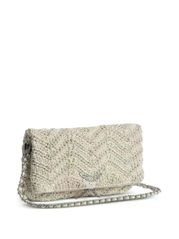 Zadig&Voltaire Rock Macrame Crossbody Bag - Neutrals