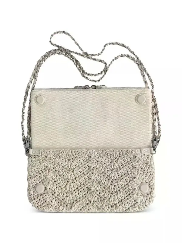 Zadig&Voltaire Rock Macrame Crossbody Bag - Neutrals