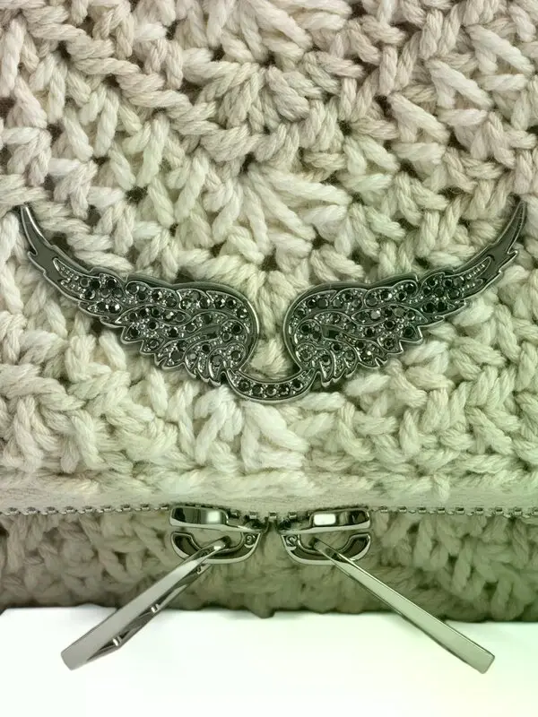 Zadig&Voltaire Rock Macrame Crossbody Bag - Neutrals