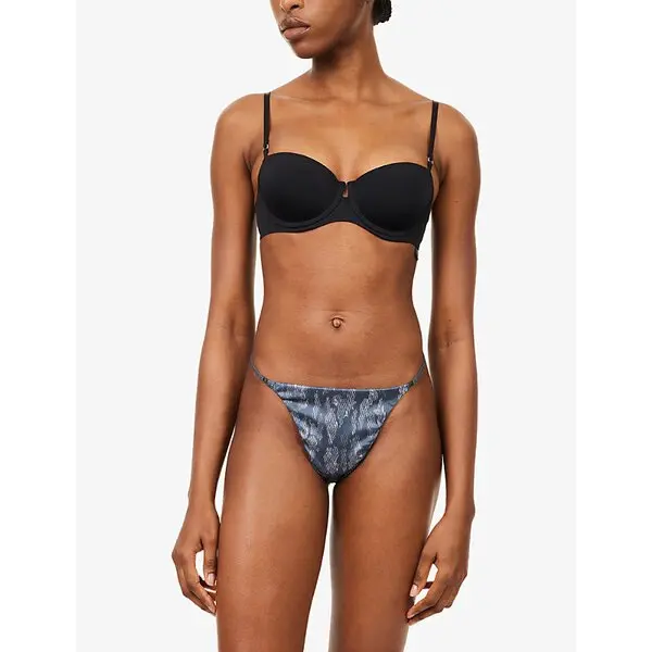 Calvin Klein Signature String Satin Thong