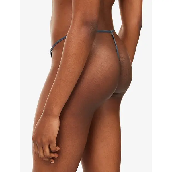 Calvin Klein Signature String Satin Thong