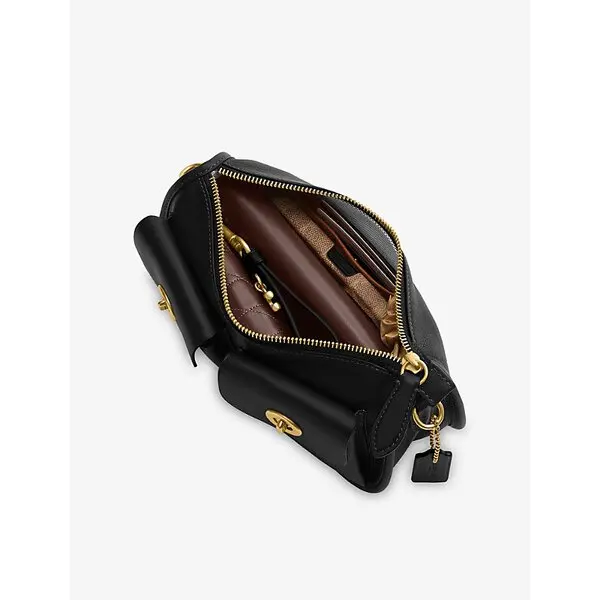 COACH Twin Turnlock Waverly Shoulder Bag