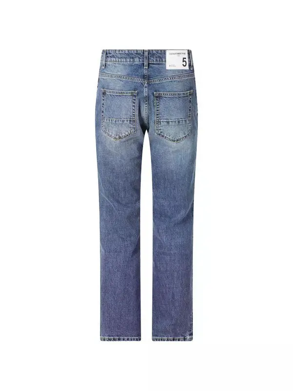 DEPARTMENT 5 Faded Effect Straight-leg Jeans