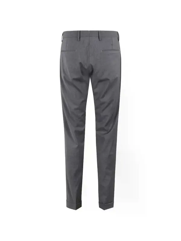 BRIGLIA 1949 Turn-up Hem Trousers