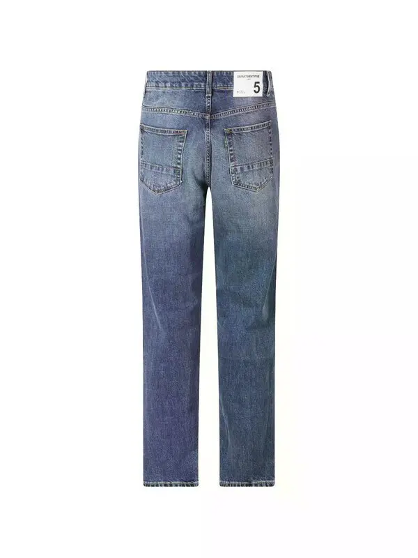 DEPARTMENT 5 Faded Effect Straight-leg Jeans