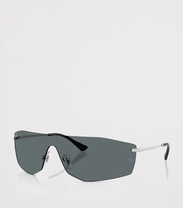Ray-ban Irregular Alix Sunglasses - Silver