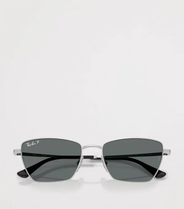 Ray-ban Metal Rb3783 Drea Sunglasses - Silver