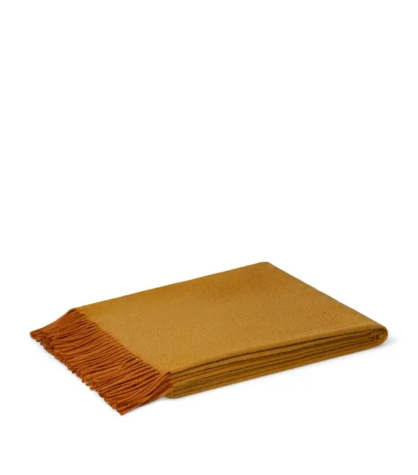 BEGG X CO Cashmere Arran Solid Throw