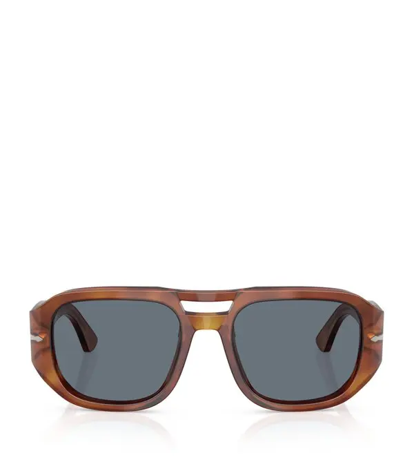 Persol Acetate Pilot Sunglasses - Blue