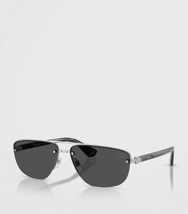 Burberry Aviator Sunglasses - Silver