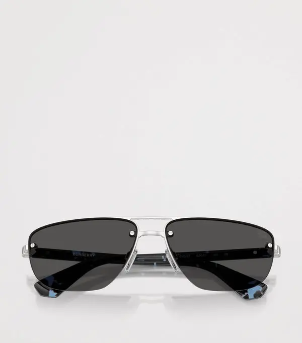 Burberry Aviator Sunglasses - Silver