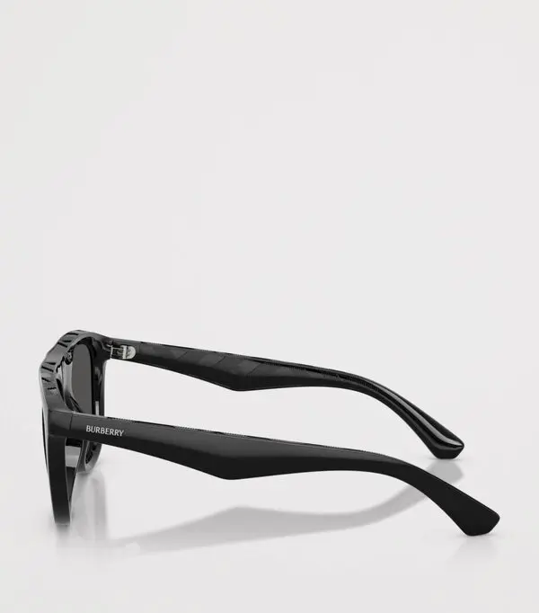 Burberry Acetate Square Sunglasses - Black