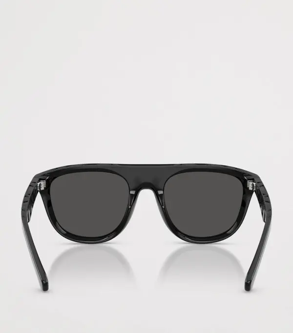 Burberry Acetate Square Sunglasses - Black