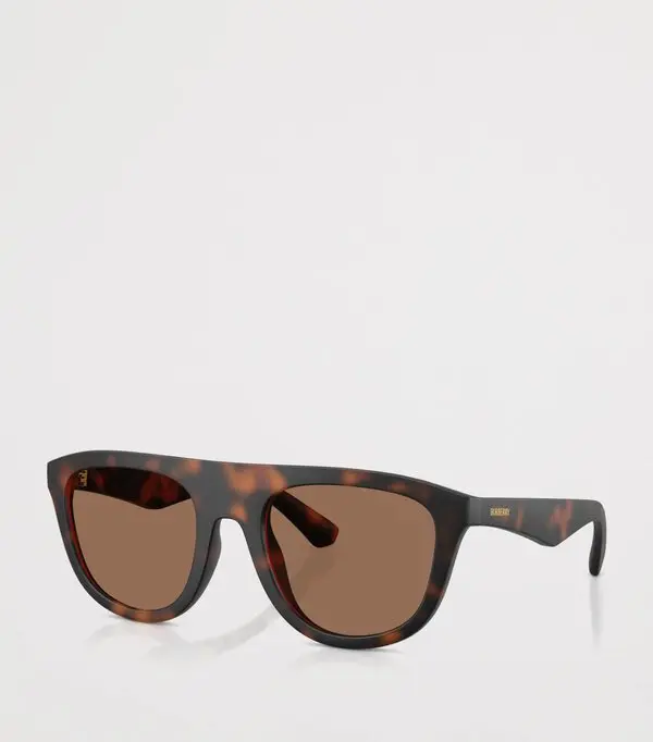 Burberry Acetate Square Sunglasses - Brown