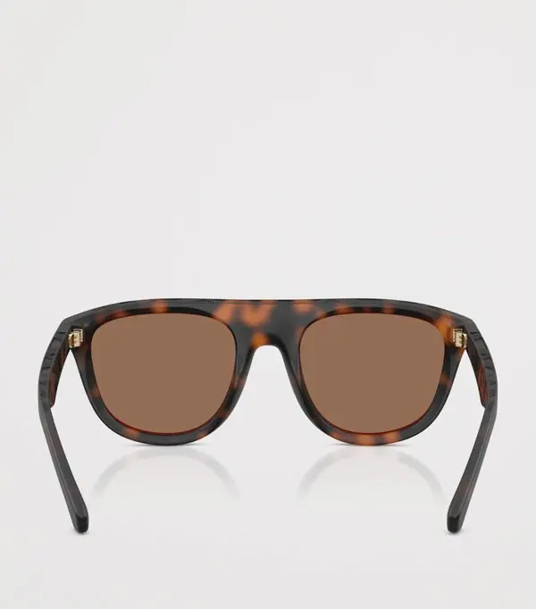 Burberry Acetate Square Sunglasses - Brown